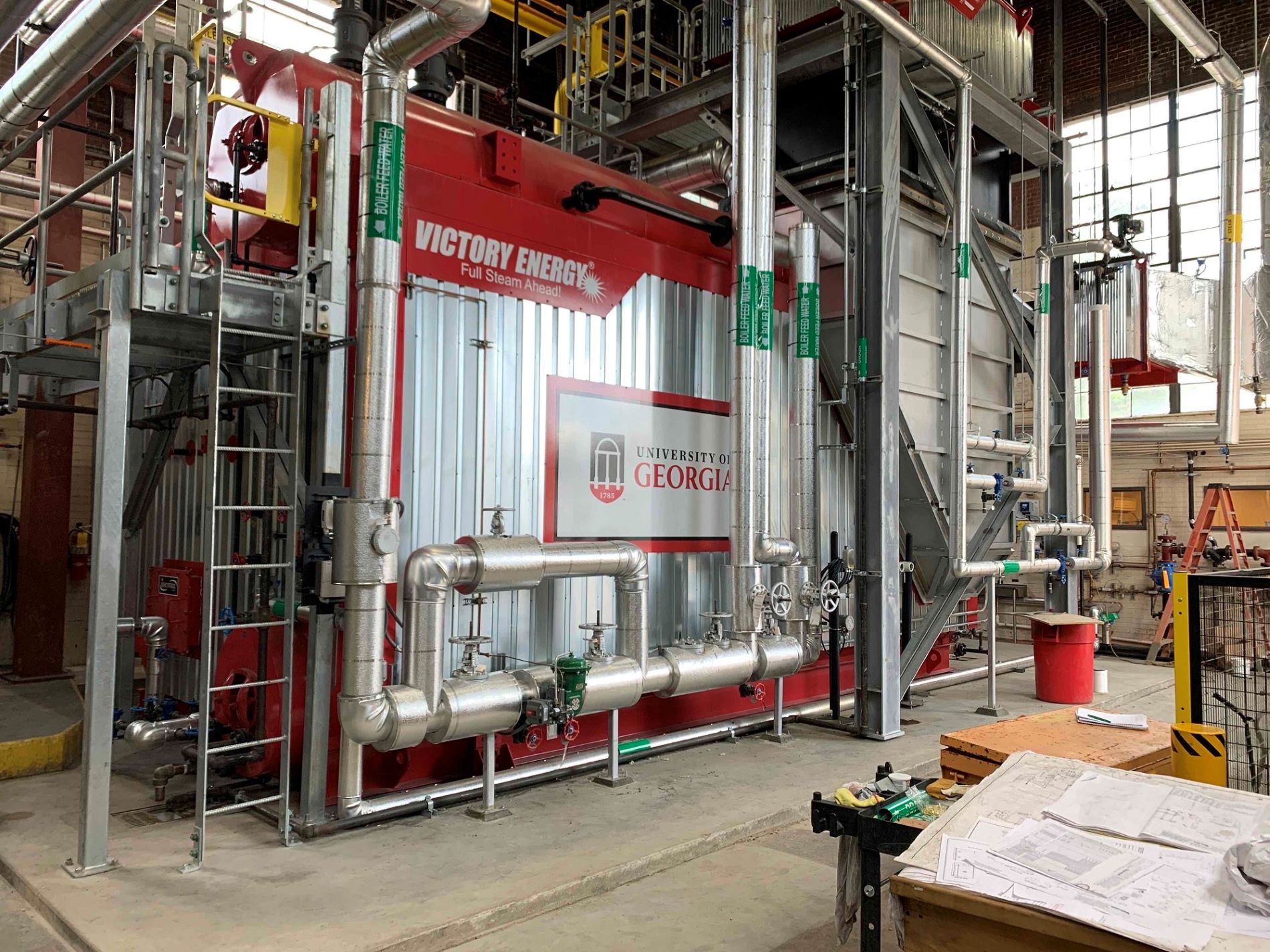 DSI Construction: Portfolio-Central Steam Plant Boiler Replacement